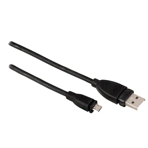 HAMA Micro USB kabl zaštićen 1.8m (crni) - 54588