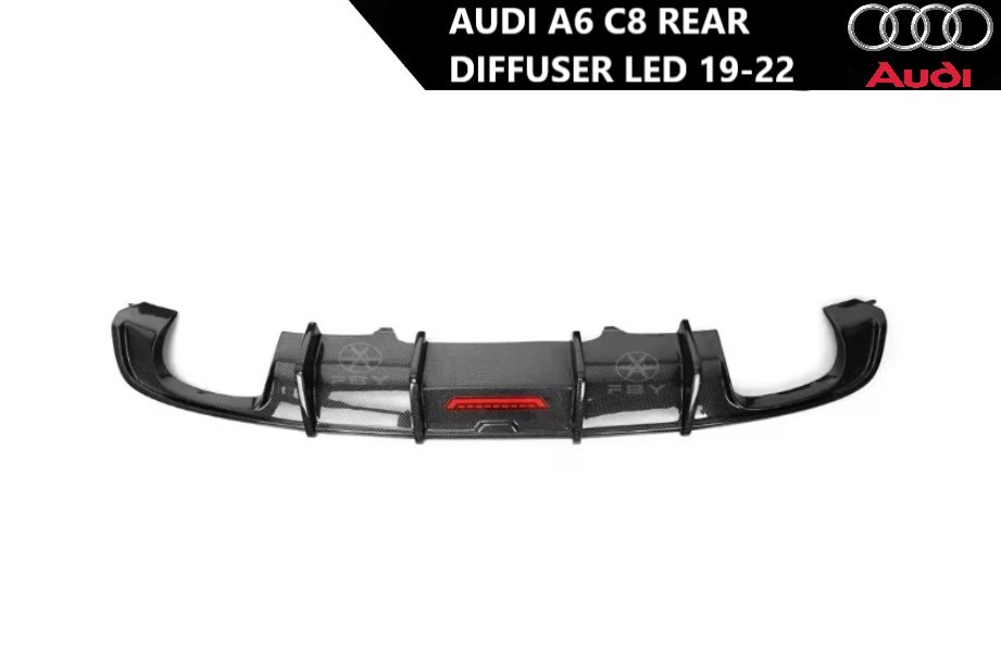 Audi A6 zadnji difuzor led 19-22