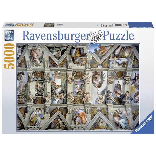 Ravensburger puzzle (slagalice) Sikstinska kapela 5000pcs RA17429
