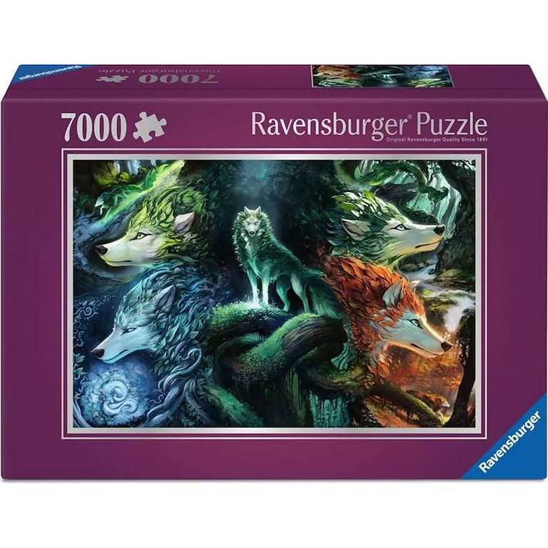 Ravensburger puzzle (slagalice) - 7000pcs Whispers of the Forest RA12001423