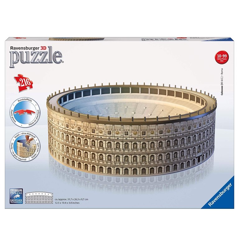 Ravensburger 3D puzzle (slagalice) 216pcs Koloseum RA12578