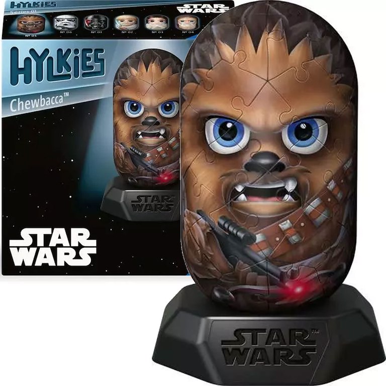 Ravensburger 3D puzzle (slagalice) Hylkies Chewbacca - 54pcs RA12001016