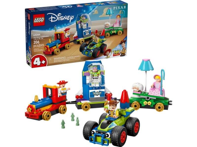 LEGO 43264 VOZ ZA PROSLAVU I RC AUTOMOBIL IZ PRIČE O IGRAČKAMA