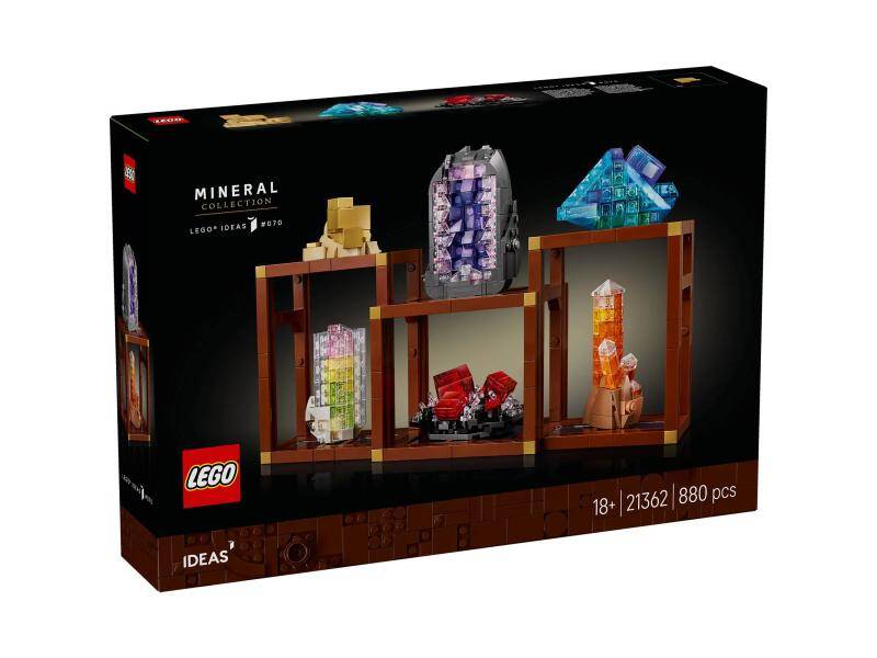 LEGO 21362 KOLEKCIJA MINERALA