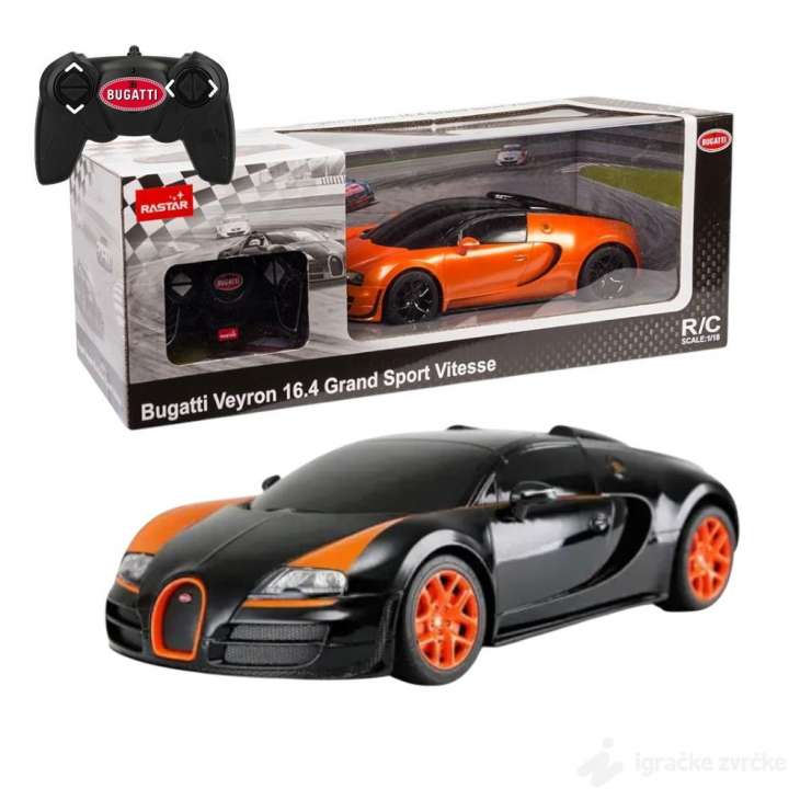 Autić na daljinski 1:18 BUGATTI VEYRON GRAND SPORT Rastar