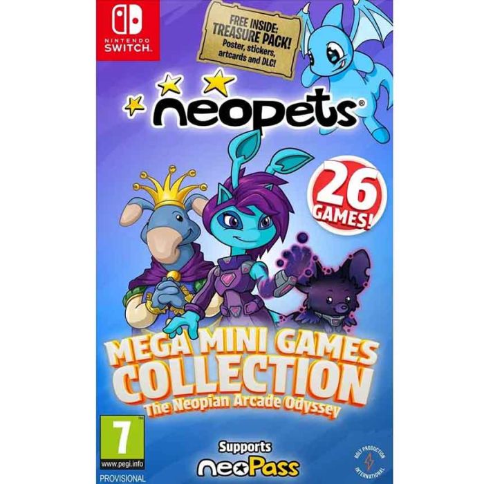 SWITCH Neopets: Mega Mini Games Collection - Day 1 Edition