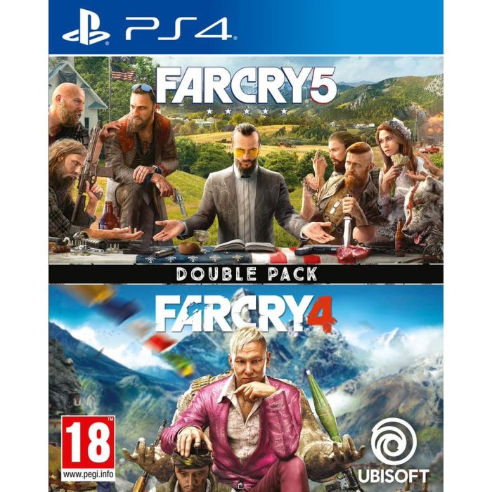 PS4 Far Cry 4 and Far Cry 5 Double Pack
