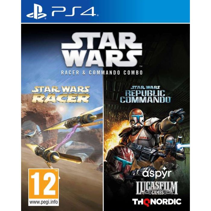 PS4 Star Wars Racer and Commando Combo