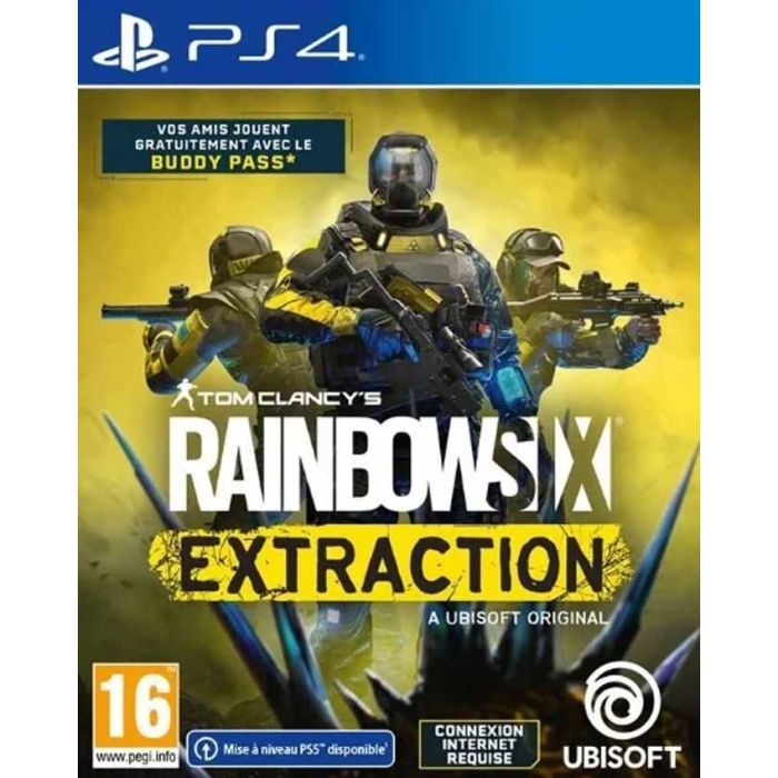 PS4 Tom Clancy's Rainbow Six: Extraction (French Box - Multi Language)