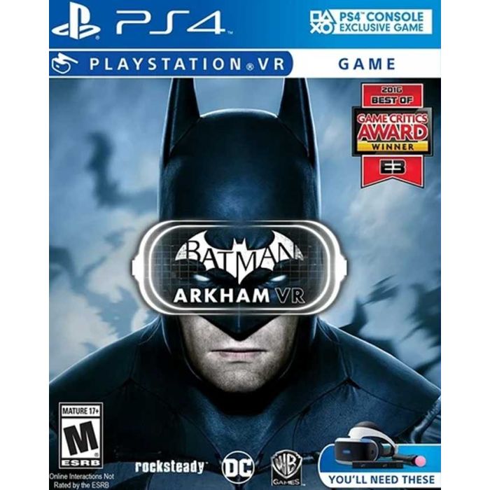 PS4 Batman Arkham VR