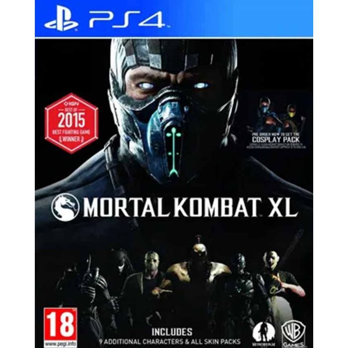 PS4 Mortal Kombat XL