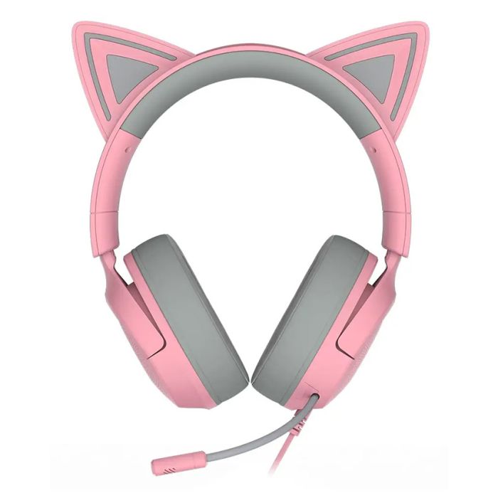 Slušalice Razer Kraken Kitty V3 X - Wired Kitty Headset for Gaming - Quartz Edition