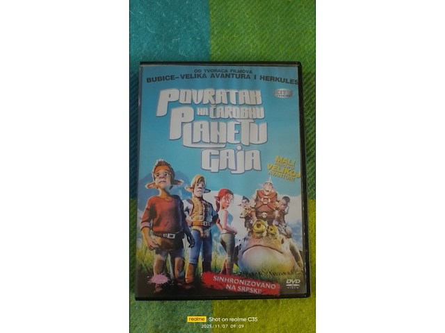 DVD CRTANI FILM - POVRATAK NA CAROBNU PLANETU GAJA