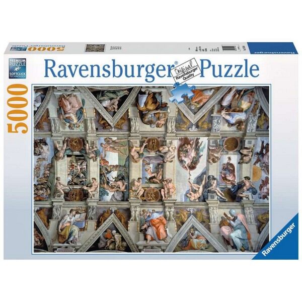 RAVENSBURGER PUZZLE- SIKSINSKA KAPELA 5000 RA17429