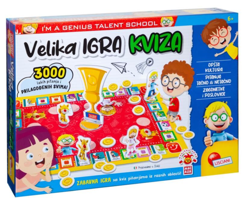 LISCIANI MALI GENIJE SR VELIKA IGRA KVIZA