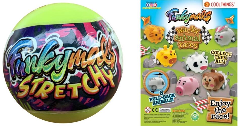 MAGAZA FUNKYMALS RASTEGJIVE ŽIVOTINJE 65 MM KAPSULA
