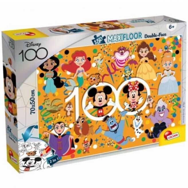 Lisciani Disney Slagalica MaxiFloor 150pcs 100