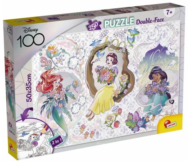 Lisciani Slagalica 250pcs Disney 100 Princeza 2u1