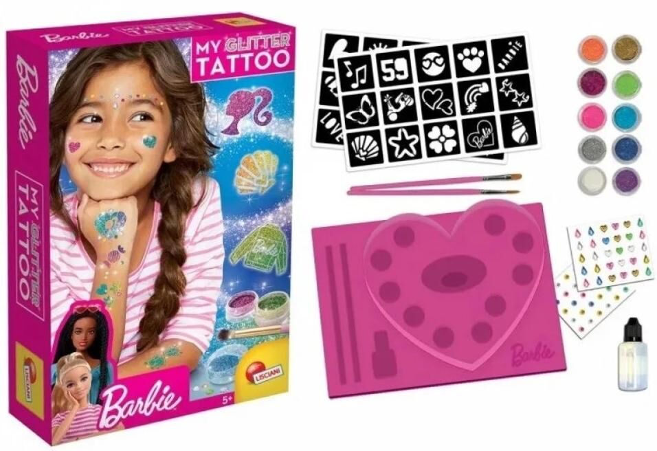 LISCIANI KREATIVNI SET GLITTER TATTOO