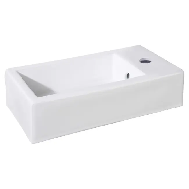 Lavabo keramički 40 × 22 × 11.5 cm beli