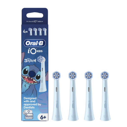 Oral-B iO Kids Stitch Zamenski nastavci za električnu četkicu za zube, 4 komada