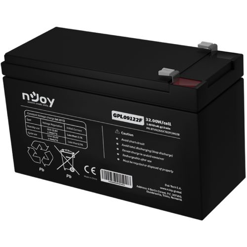 NJOY GPL09122F baterija za UPS 12V 9Ah (BTVACIUOCTB2FCW02B)