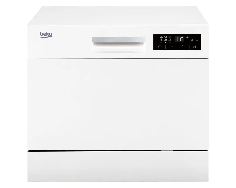 Beko Stona mašina za pranje sudova DTC36610W, 6 programa, 6 kompleta, Bela