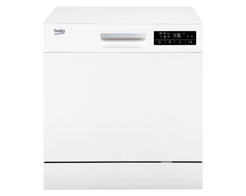 Beko Stona mašina za pranje sudova DTC36810W, 6 prgrama, 8 kompleta, Bela