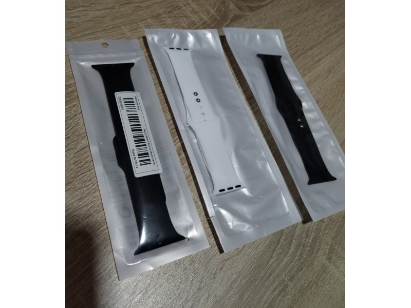 Silikonske narukvice za Apple Watch - 3 komada