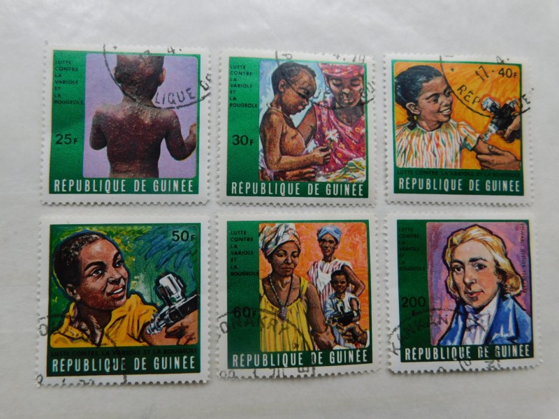REPUBLIQUE DE GUINEE 1970 KOMPLET SERIJA