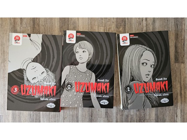 Uzumaki spirala užasa 1-3 (Darkwood)