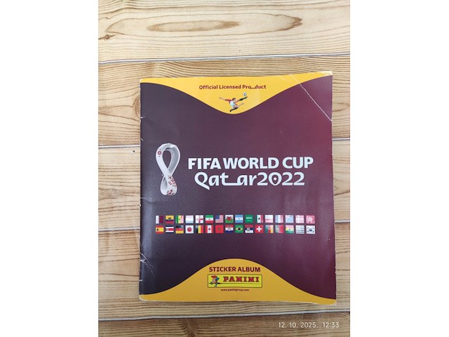 Qatar 2022 FIFA WORLD CUP-Album sa slicicama