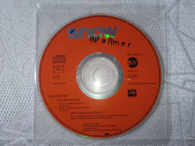 Snow (2) – Informer Maxi CD