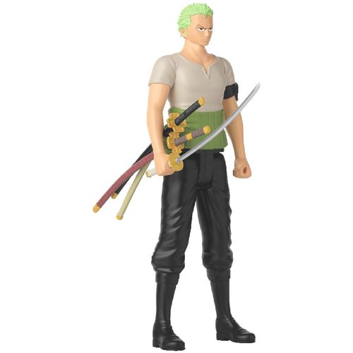 One Piece Mega Roronoa Zoro figura 30cm