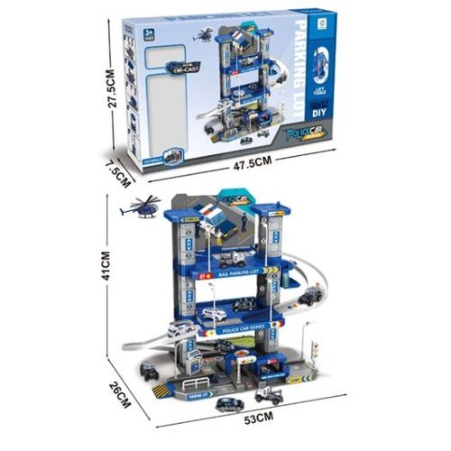 Policijska garaža sa helihopterom