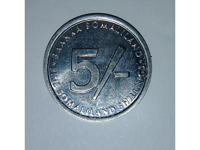 SOMALILAND 2002- 5 šilinga KOMEMORATIVNA
