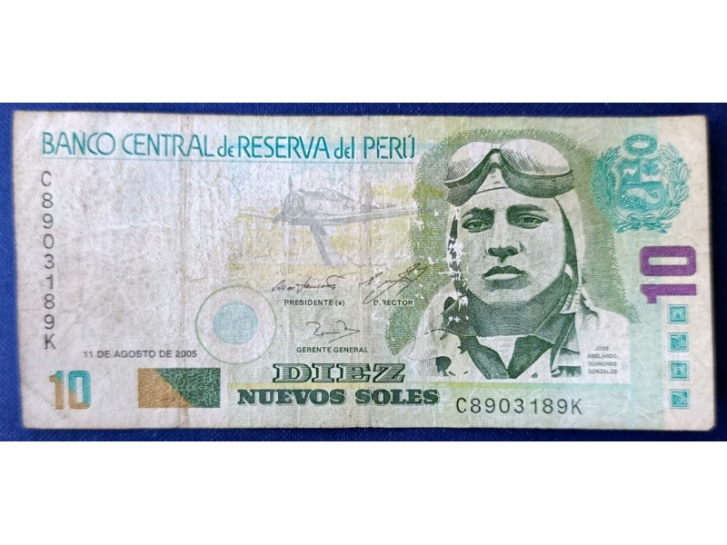 Peru - 10 soles - 2005