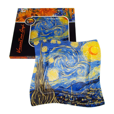 Poslužavnik - Van Gogh, Starry Night, Wave, 30 cm