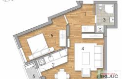 PODBARA, 44m2, Dvosoban sa pdv, Izgradnja