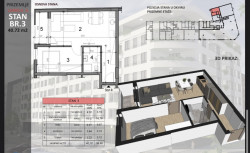 Prodajem Stan-Apartman, Sajam, Novi Sad, €123.750
