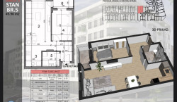 Prodajem Stan-Apartman, Sajam, Novi Sad, €146.500