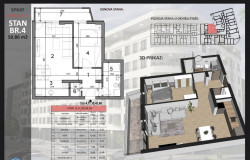 Prodajem Stan-Apartman, Sajam, Novi Sad, €149.300
