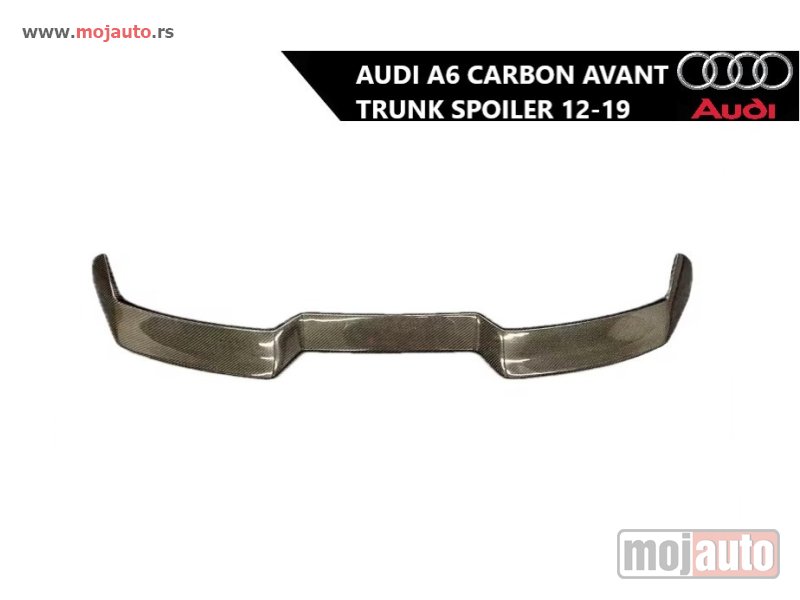 Audi A6 carbon avant spoiler 12-19
