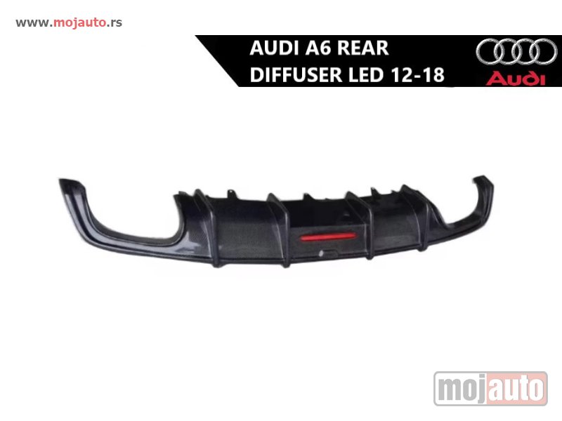 Audi A6 zadnji difuzor LED 12-18