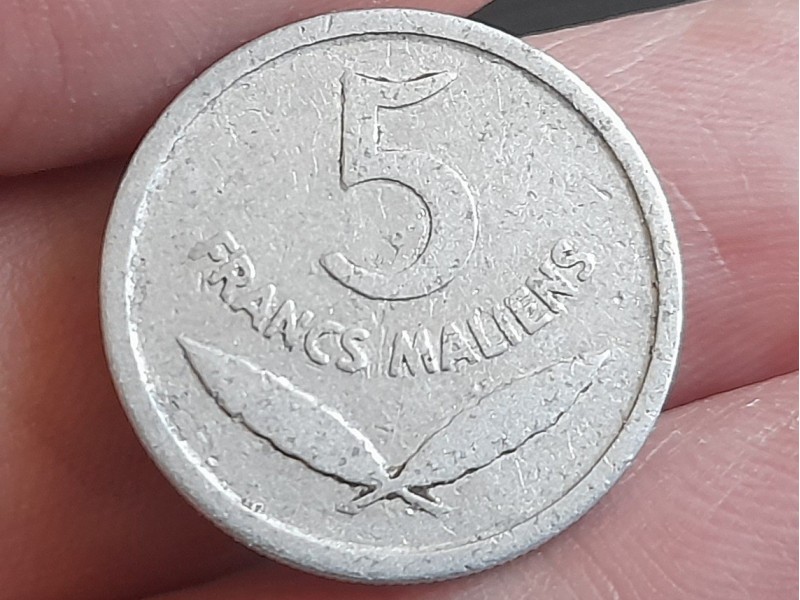 Mali, 5 franaka 1961