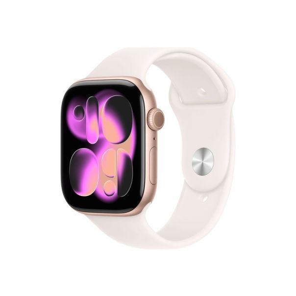 APPLE Pametni sat S11 GPS 46mm M/L, aluminijum/svetlo roze