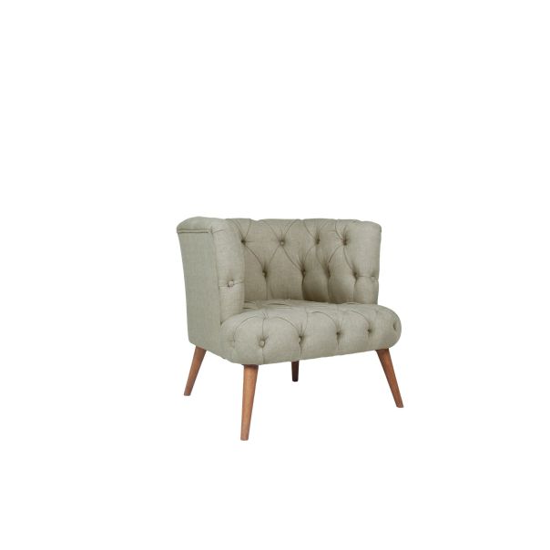 ATELIER DEL SOFA Fotelja West Monroe, siva