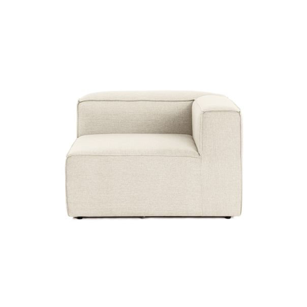 ATELIER DEL SOFA Ugaona fotelja Fora 1R, desna, krem