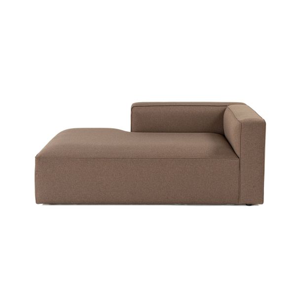 ATELIER DEL SOFA Fotelja Mora XL Chl, leva, braon