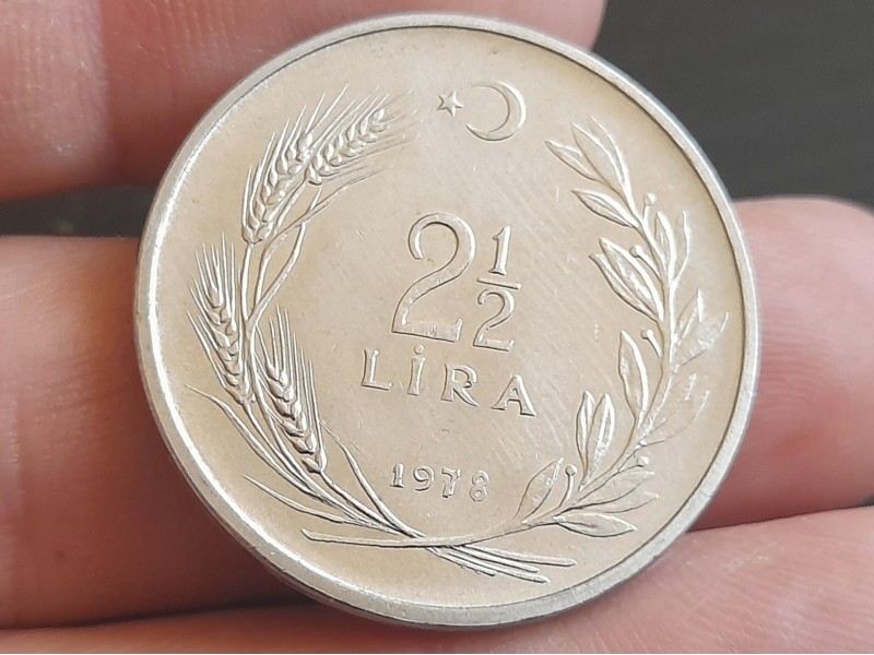 Turska, 2,5 lira 1978